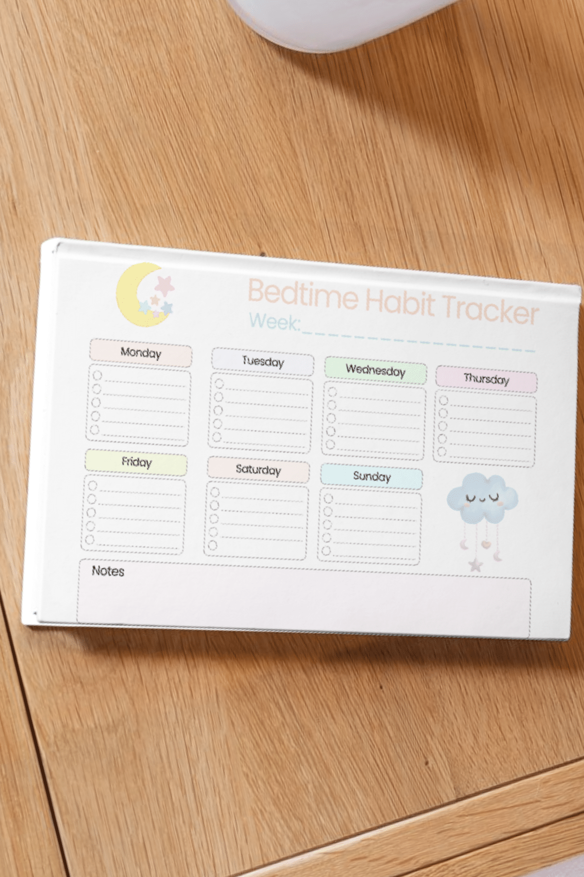 Bedtime Habit Tracker: Free Printable for a Better Sleep Routine ...