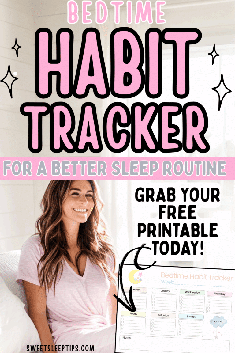 Bedtime Habit Tracker: Free Printable for a Better Sleep Routine ...