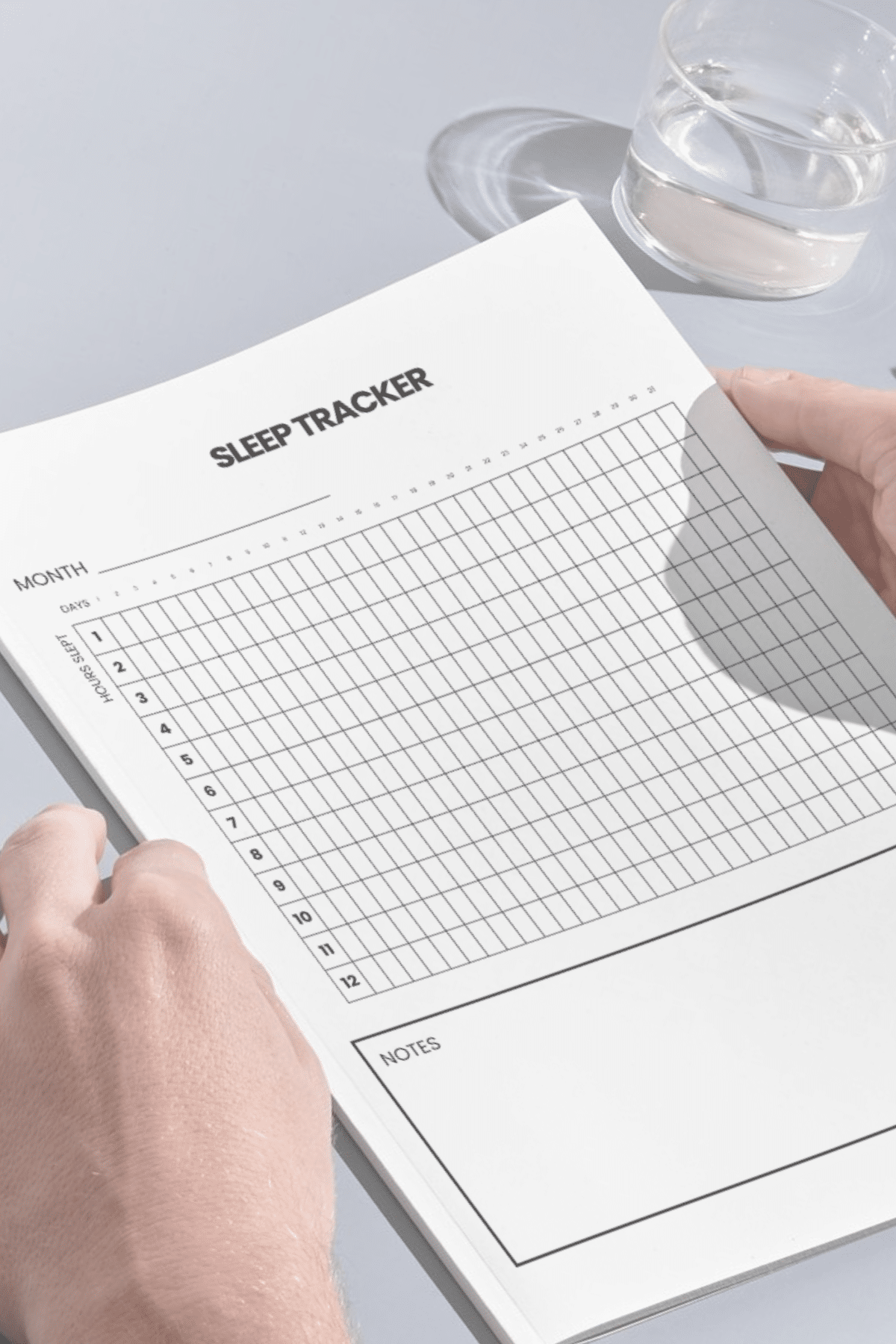 Free Printable Sleep Tracker to Finally Understand Your Sleeping Habits ...