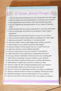 Dream Journal Prompts Download: The Easy Way to Start Recording Your ...