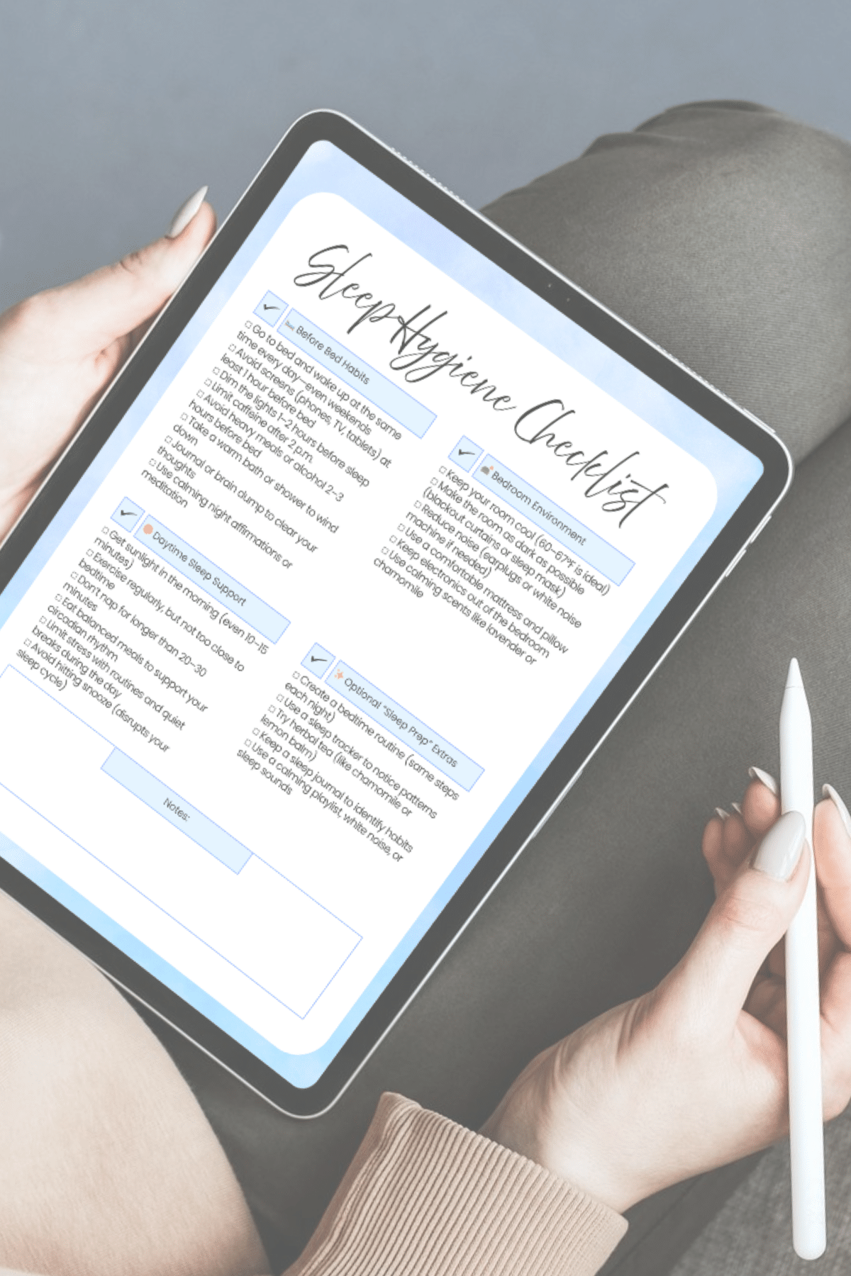 Sleep Hygiene Tips That Work [Free Printable Checklist Included ...