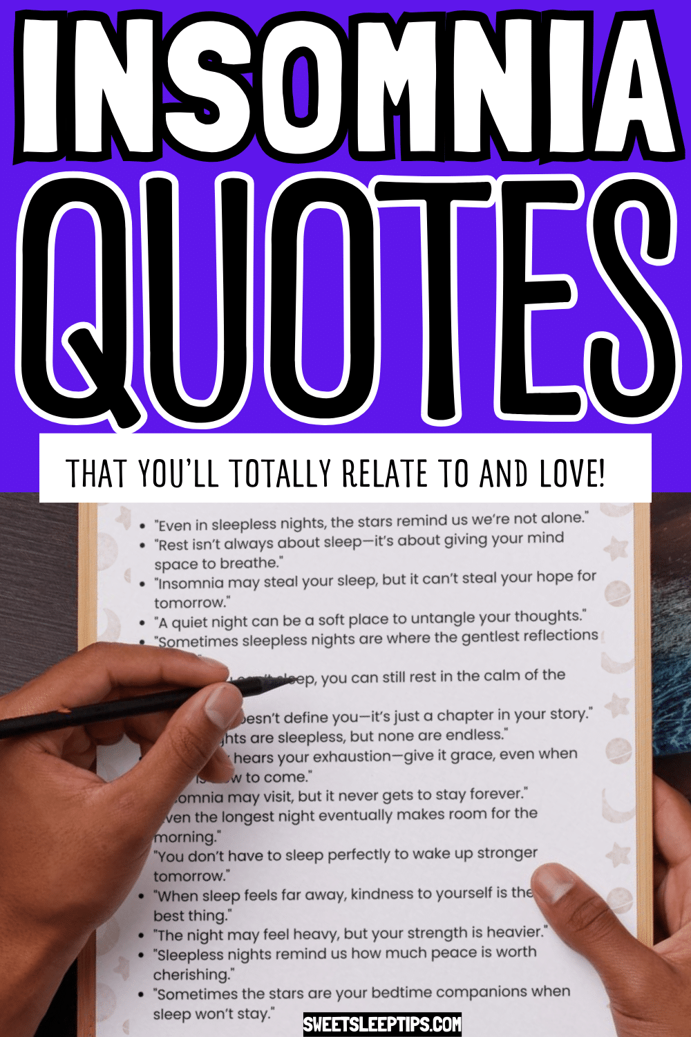 52 Insomnia Quotes: Funny, Calming Sleep Deprived Quotes (Free ...