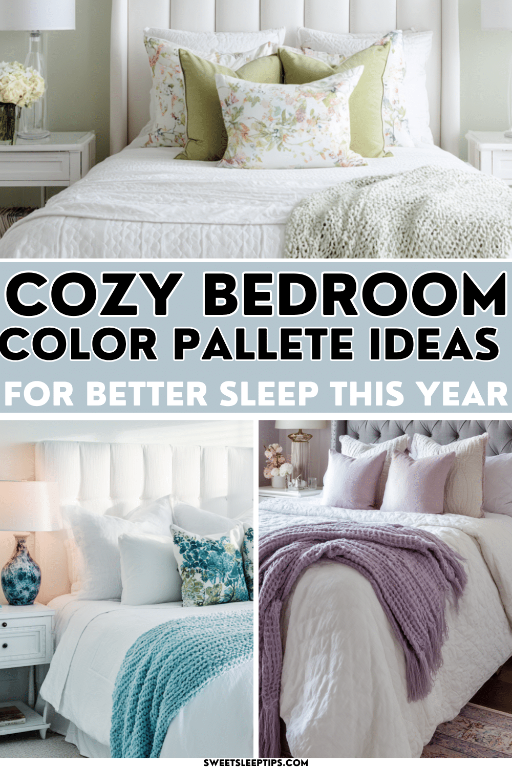 Cozy Bedroom Color Palette Ideas for Better Sleep - sweetsleeptips.com