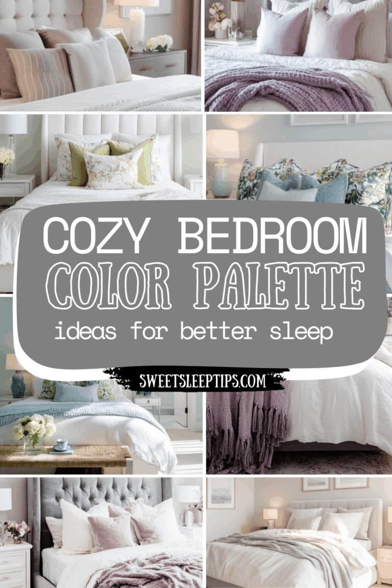 Cozy Bedroom Color Palette Ideas for Better Sleep - sweetsleeptips.com