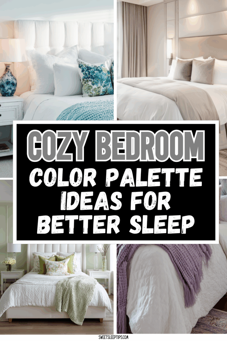 Cozy Bedroom Color Palette Ideas for Better Sleep - sweetsleeptips.com