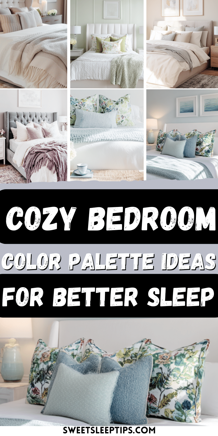Cozy Bedroom Color Palette Ideas for Better Sleep - sweetsleeptips.com