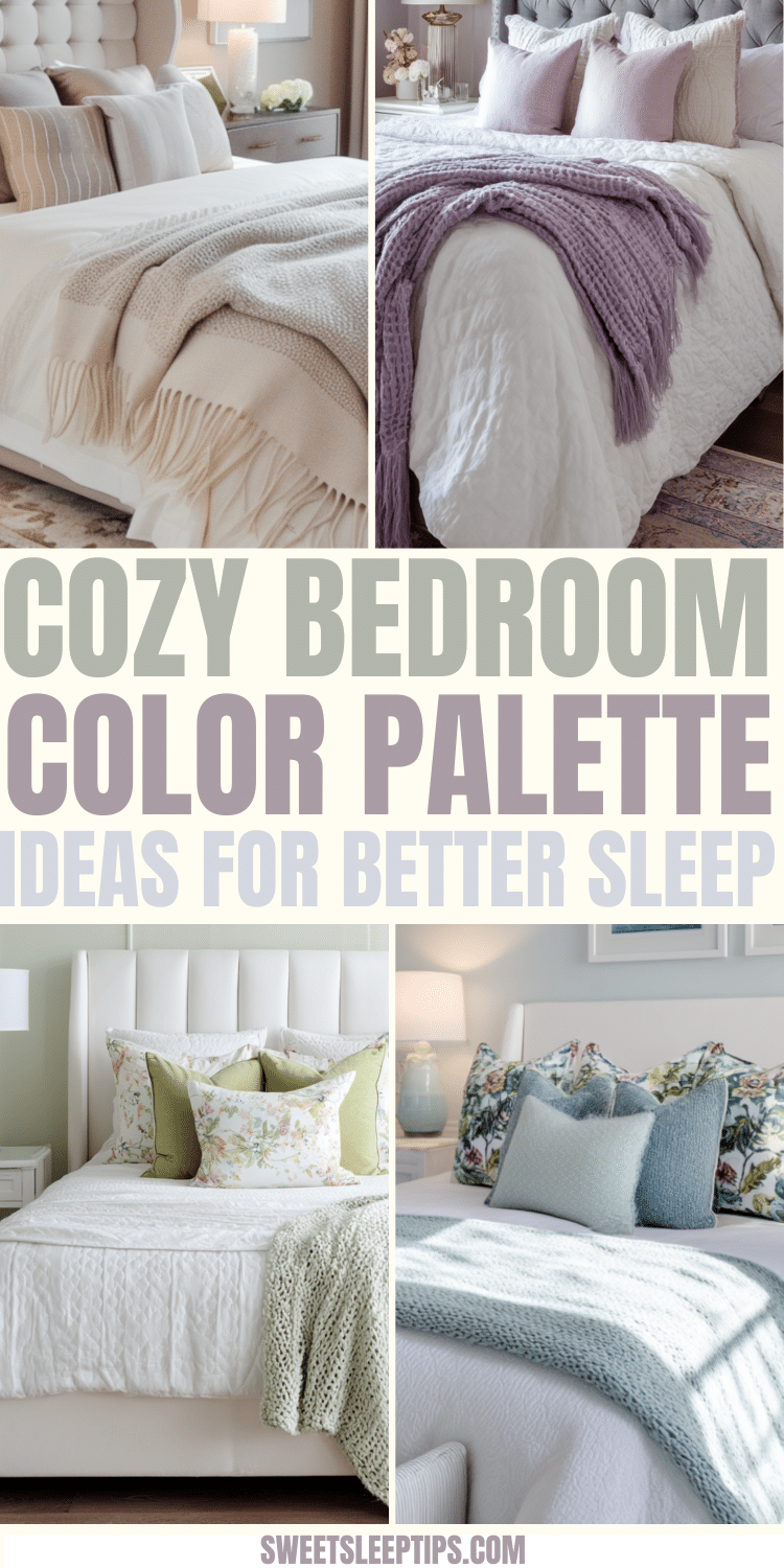 Cozy Bedroom Color Palette Ideas for Better Sleep - sweetsleeptips.com