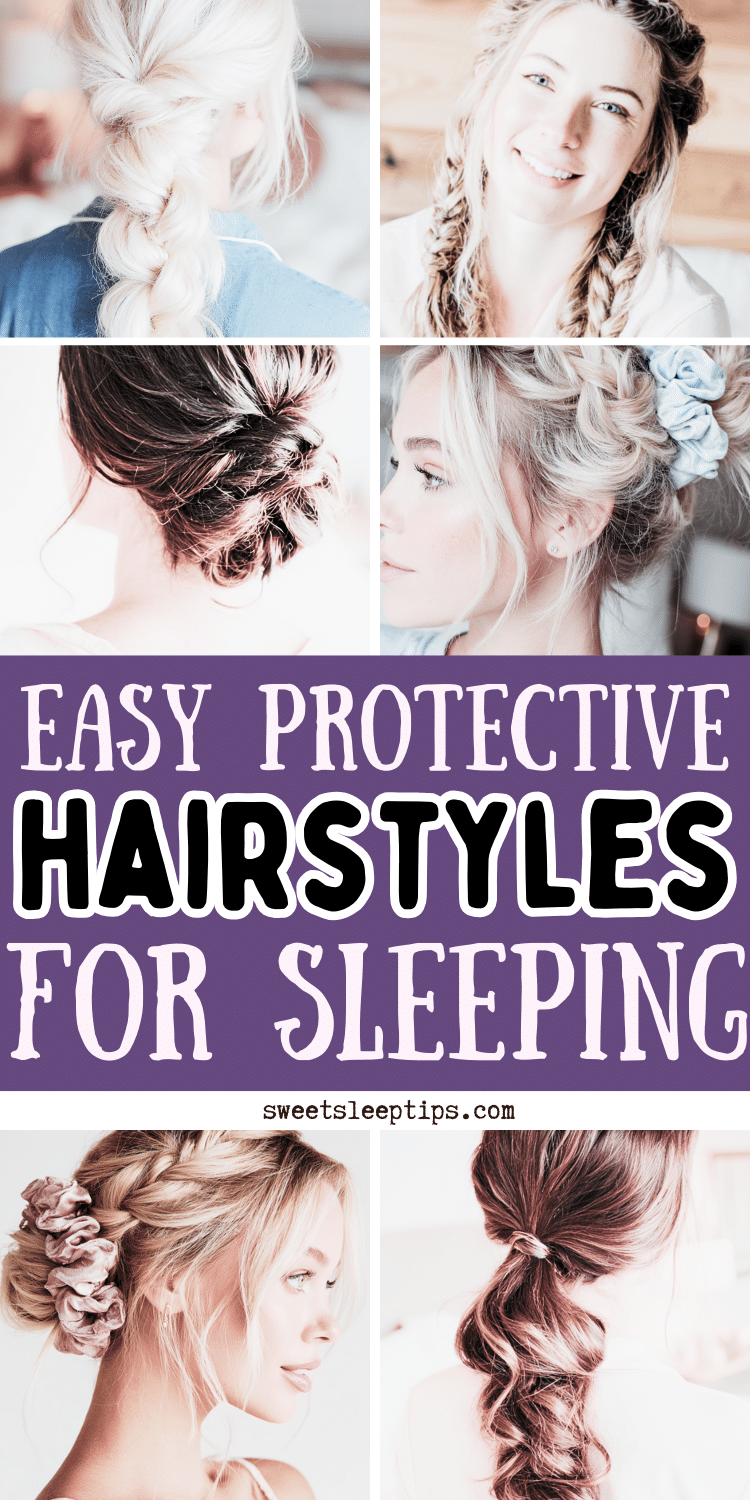 Protective Hairstyles For Sleeping for Curly, Wavy, and Straight Hair ...